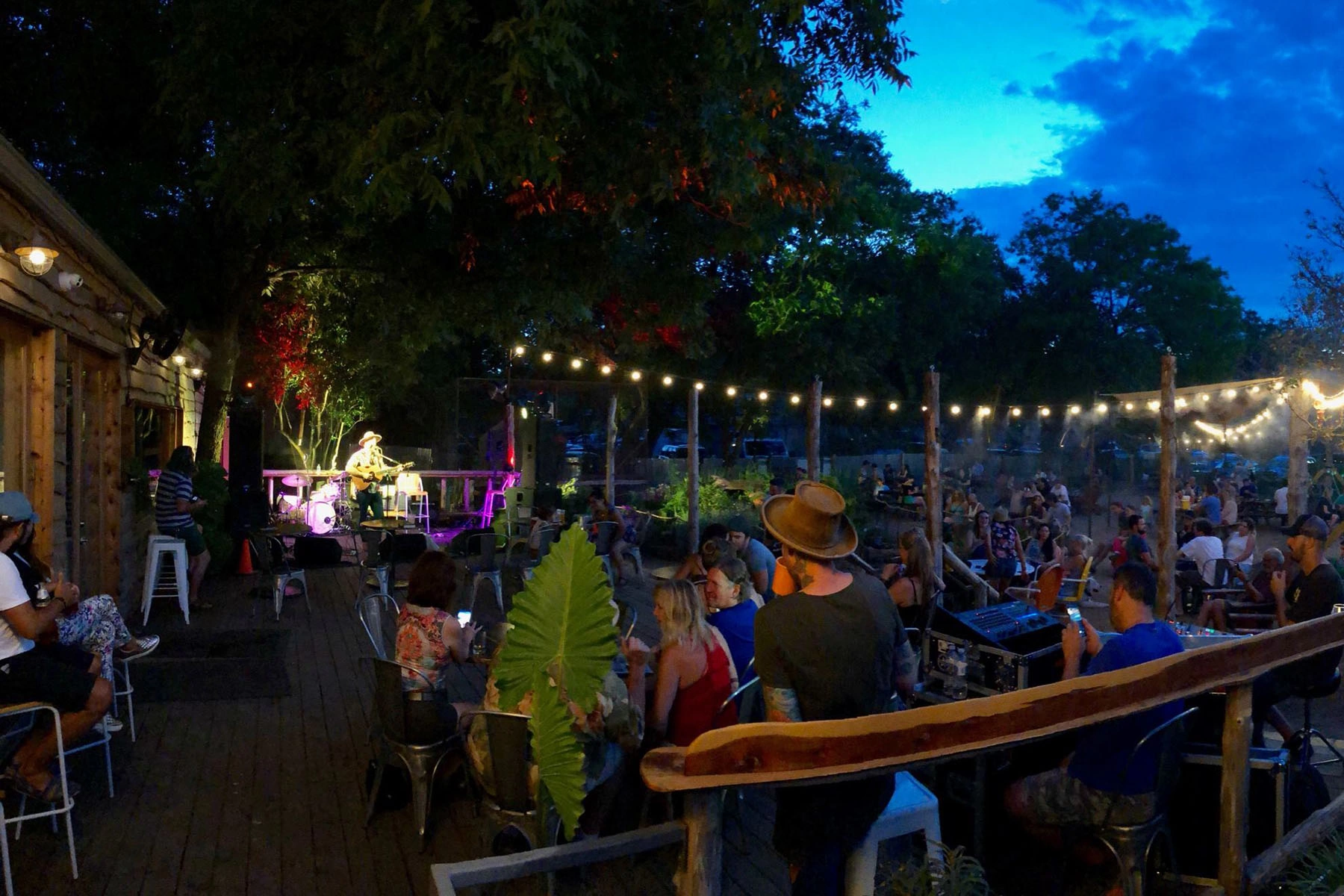 Cosmic Coffee and Beer Garden Live Music Food Trucks too Hey Crested Butte
