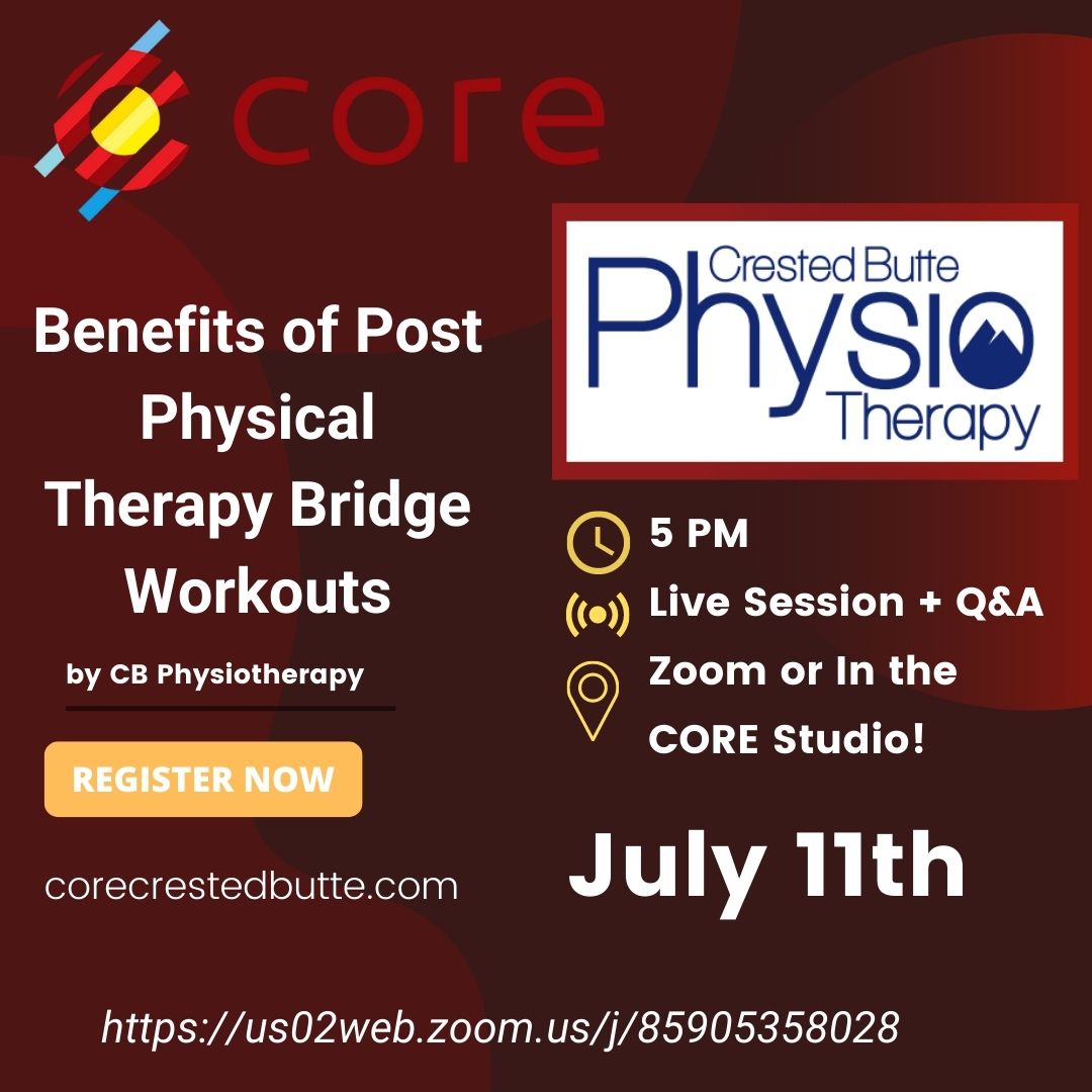 Benefits of Post Physical Therapy Bridge Workouts- Workshop - Hey ...
