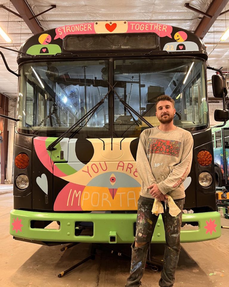 New Luke Schroeder Mountain Express Bus Reveal - Hey Crested Butte