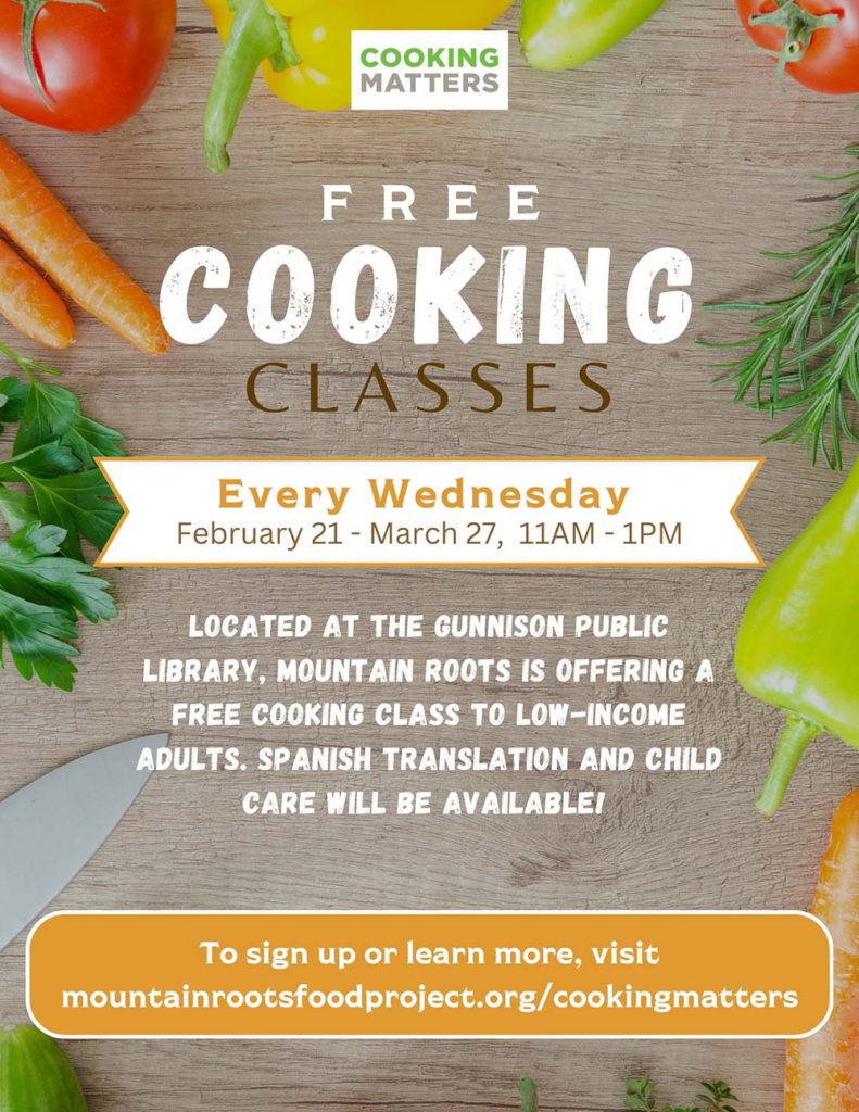 Cooking Matters: Free Cooking Classes - Hey Crested Butte